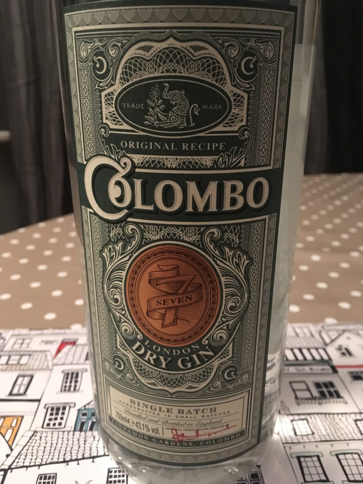 Colombo No.7 Gin | Jenny in Brighton